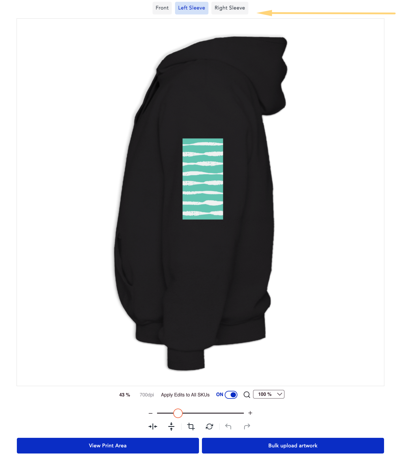 How to place orders for apparel products with sleeve prints – Fujifilm